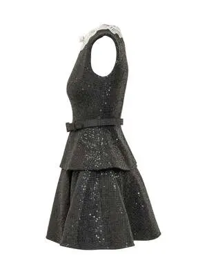 SELF-PORTRAIT Chic Sequin Mini Dress