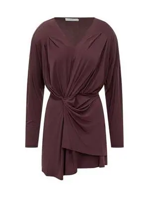IRO PARIS Mini Suit Dress - Fig