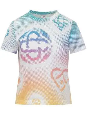 Casablanca Halftone Logo T-shirt - Multicolore