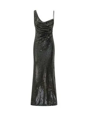SELF-PORTRAIT Maxi Dress - Black