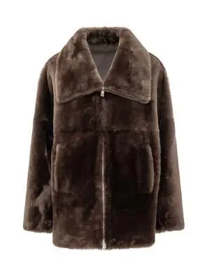 BLANCHA Straight Merino Jacket - Quercia