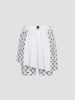 MARINE SERRE Athleisure Tennis Mini Skirt