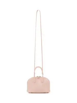 SELF-PORTRAIT Lizard Toast Mini Handbag - Pink