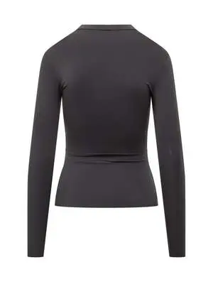 MARINE SERRE Logo Knit Top