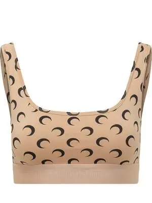 MARINE SERRE Sporty Graphic Top