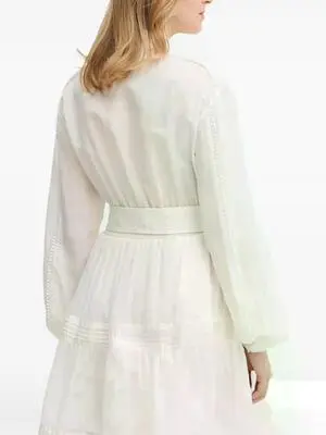 SILVIAN HEACH Belted Midi Dress