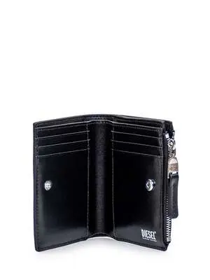 DIESEL® Portasheet Leather Wallet - Nero