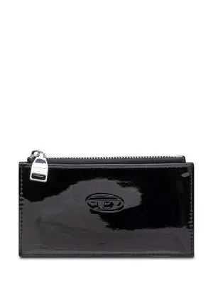 DIESEL® Compact Card Holder With Zip - Nero