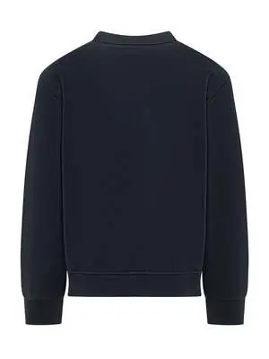 A.p.c. Logo-print Organic Cotton Sweatshirt