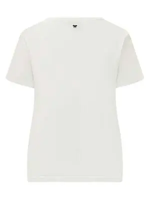 Max Mara Geometric Embroidered T-shirt