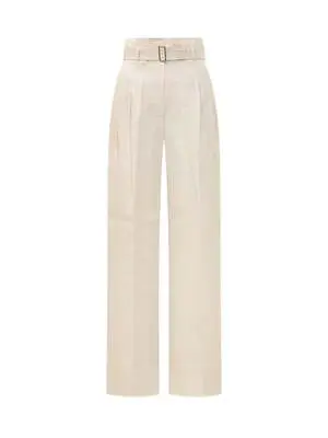 Max Mara High-waisted Trousers - Corda