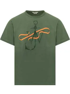 JW Anderson J. W. Anderson T-shirt Ribbon Broad - Green