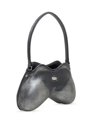 DIESEL® Mini Double-d Metallic Shoulder Bag