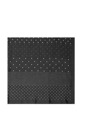 Destin Judy Square Scarf 90x90 In 100% Wool - Bosco