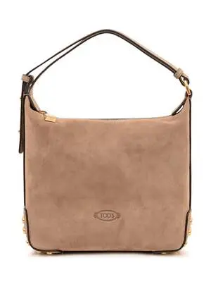 TOD'S Sacca Mini Shoulder Bag - Coca Mocha