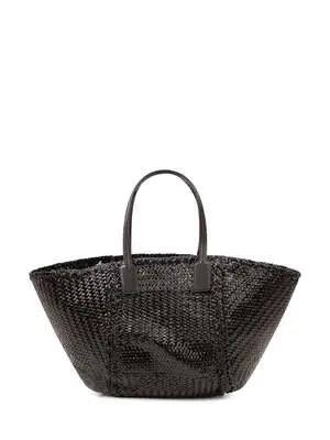Dragon Diffusion Woven Handbag Mini Teresa - Black