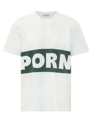 JW Anderson J. W. Anderson Iconic Logo T-shirt - White/green