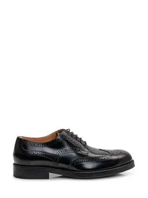 TOD`S Lace-up Leather Shoes - Nero