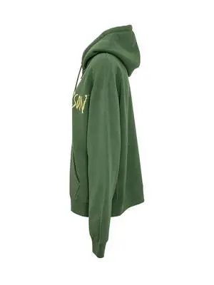 JW Anderson J. W. Anderson Mini Sweatshirt With Logo Print - Green