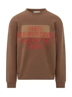JW Anderson J. W. Anderson Birds Sweatshirt - Walnut