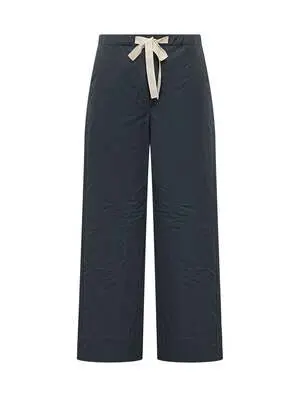 MAX MARA`S Max Mara S Wide-leg Trousers - Blue Neutro