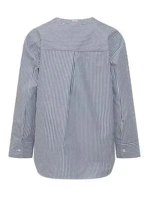 MAX MARA`S Mini Striped Silk Shirt - Riga Piccola