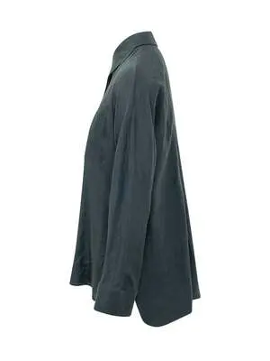 MAX MARA`S Casual Wide Sleeve Blouse - Classic Dark