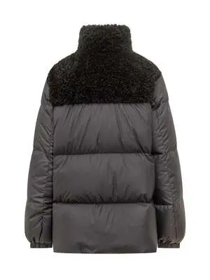 Moncler Premium Puffer Jacket With Stellar Inserts