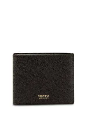 TOM FORD Calf Leather Bifold Wallet - Black