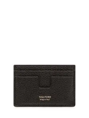 TOM FORD Cthess Card Holder In Calf Leather