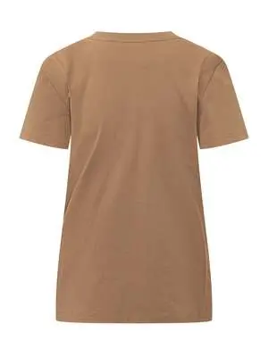 Max Mara Papaya T-shirt With Taschino Pocket