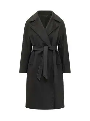 Max Mara Weekend Overcoat In Pure Virgin Wool