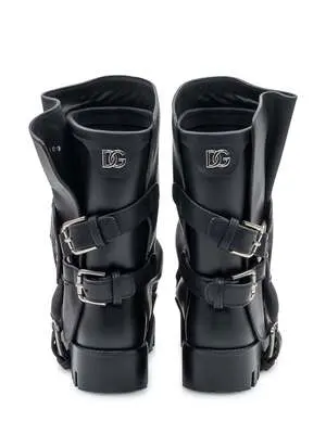 Dolce & Gabbana Biker Mini Boots