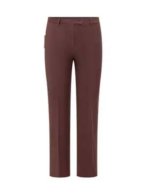 MAX MARA`S Max Mara Long Stretch Cotton-blend Pants