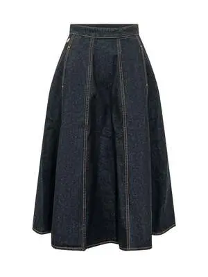 Alberta Ferretti Loose Fit Skirts