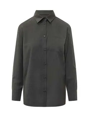 MAX MARA`S Max Mara Virgin Wool Tailored Jacket - Carbone