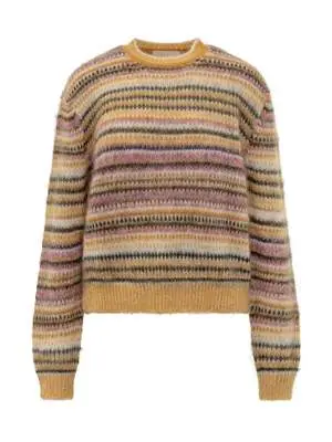 MARANT ETOILE Morine Knit Pullover - Mustard