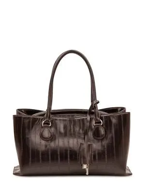 OSOI Leather Tote Bag - Tide Brown