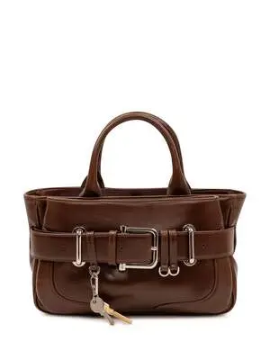 OSOI OSOI Brocle Mini Tote Handbag Marrone