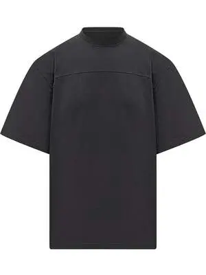 MORDECAI Classic Fit T-shirt With Gironeck - Black