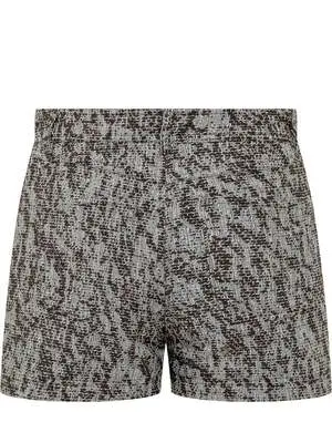 IRO PARIS Mini Stylish Shorts - Mixed Brown