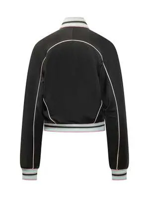 Off-White Track Jacket With High Neck Zip