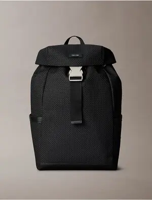 Calvin Klein Woven Backpack - Black