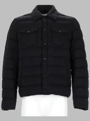 Herno Padded Button Jacket - Black