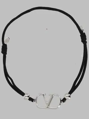 Valentino Garavani Vlogo Signature Bracelet - Black