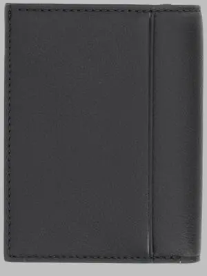 BOSS Logo Textured Wallet - Black