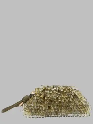 Cult Gaia Beaded Pouch - Pink