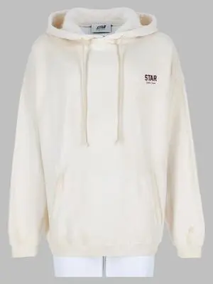 GOLDEN GOOSE Hooded Sweatshirt - Gray