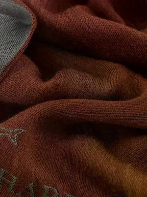 Paul & Shark Jacquard-knit Scarf