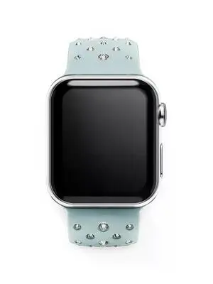 SWAROVSKI Crystal-embellished 40mm Watch Strap - Blue